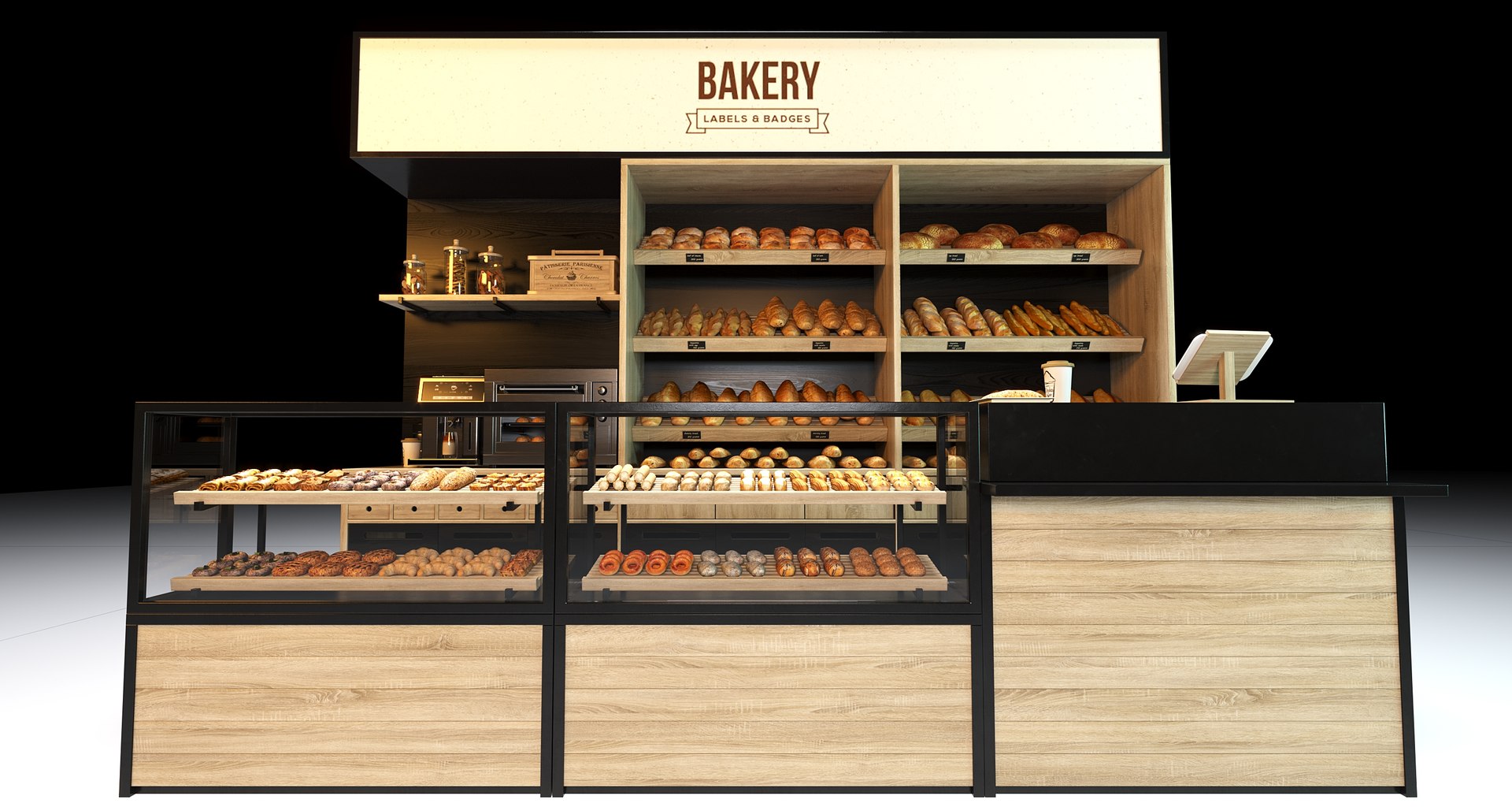 Bakery 3D Model - TurboSquid 2044704