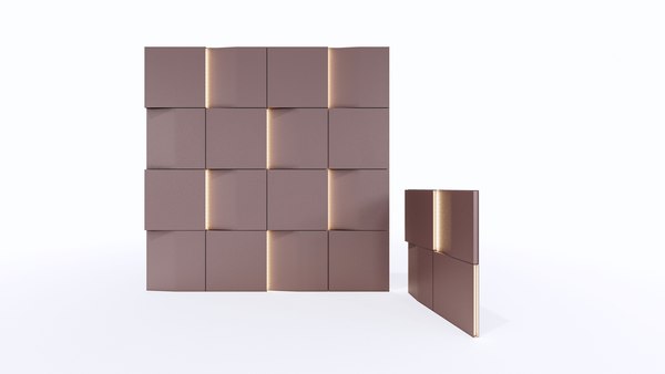 modelo 3d 3d wall panel - TurboSquid 2083069