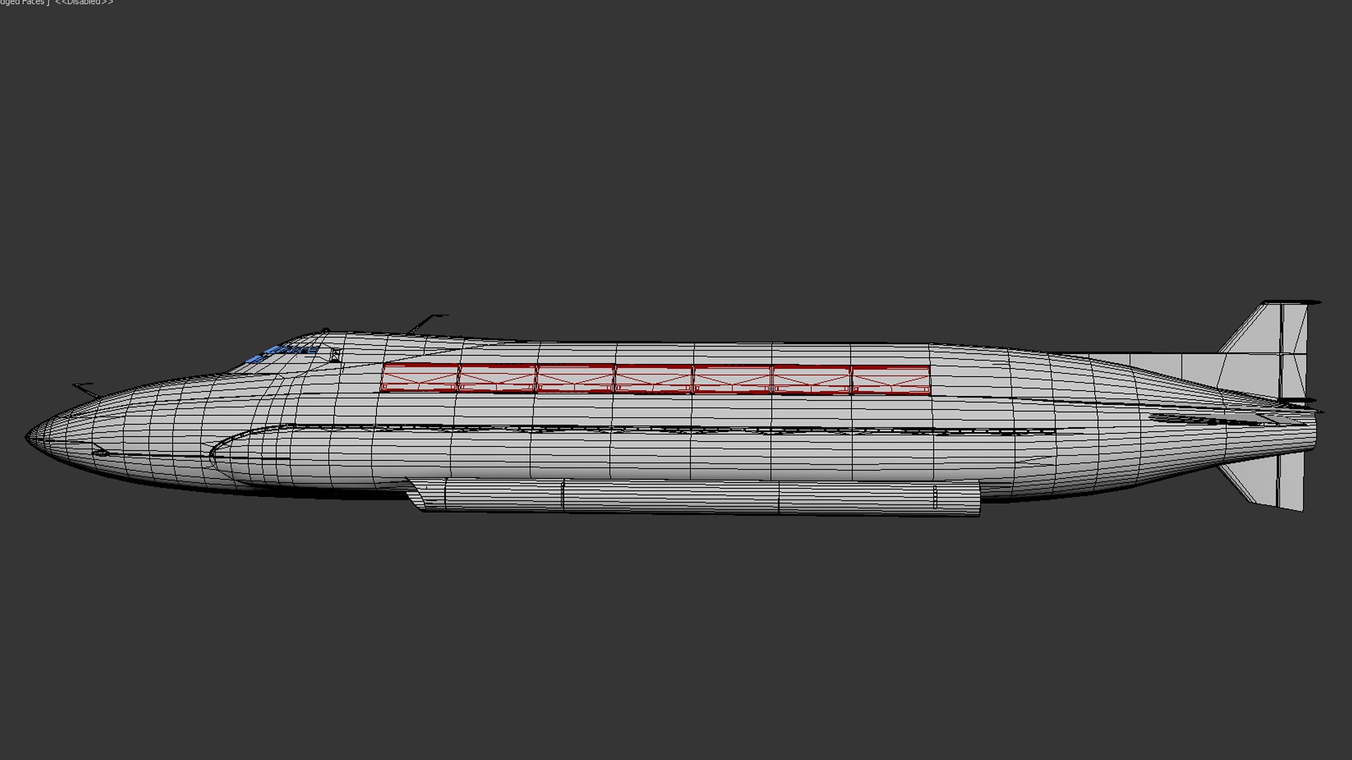 MHD Drive-Powered Cargo Submarine 3D Model - TurboSquid 2297523