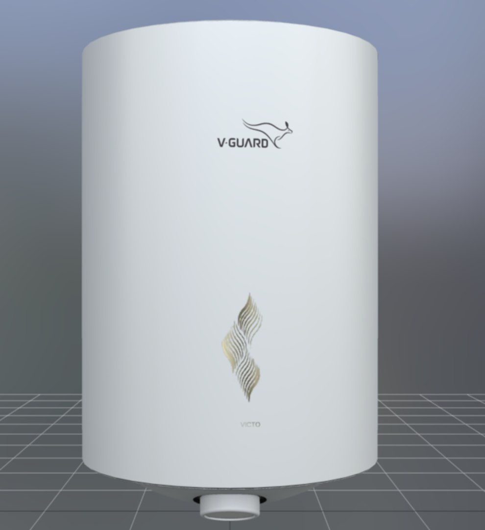 V-Guard Safe Flow Plus 6 Liters Gas Geyser 3D - TurboSquid 2148998