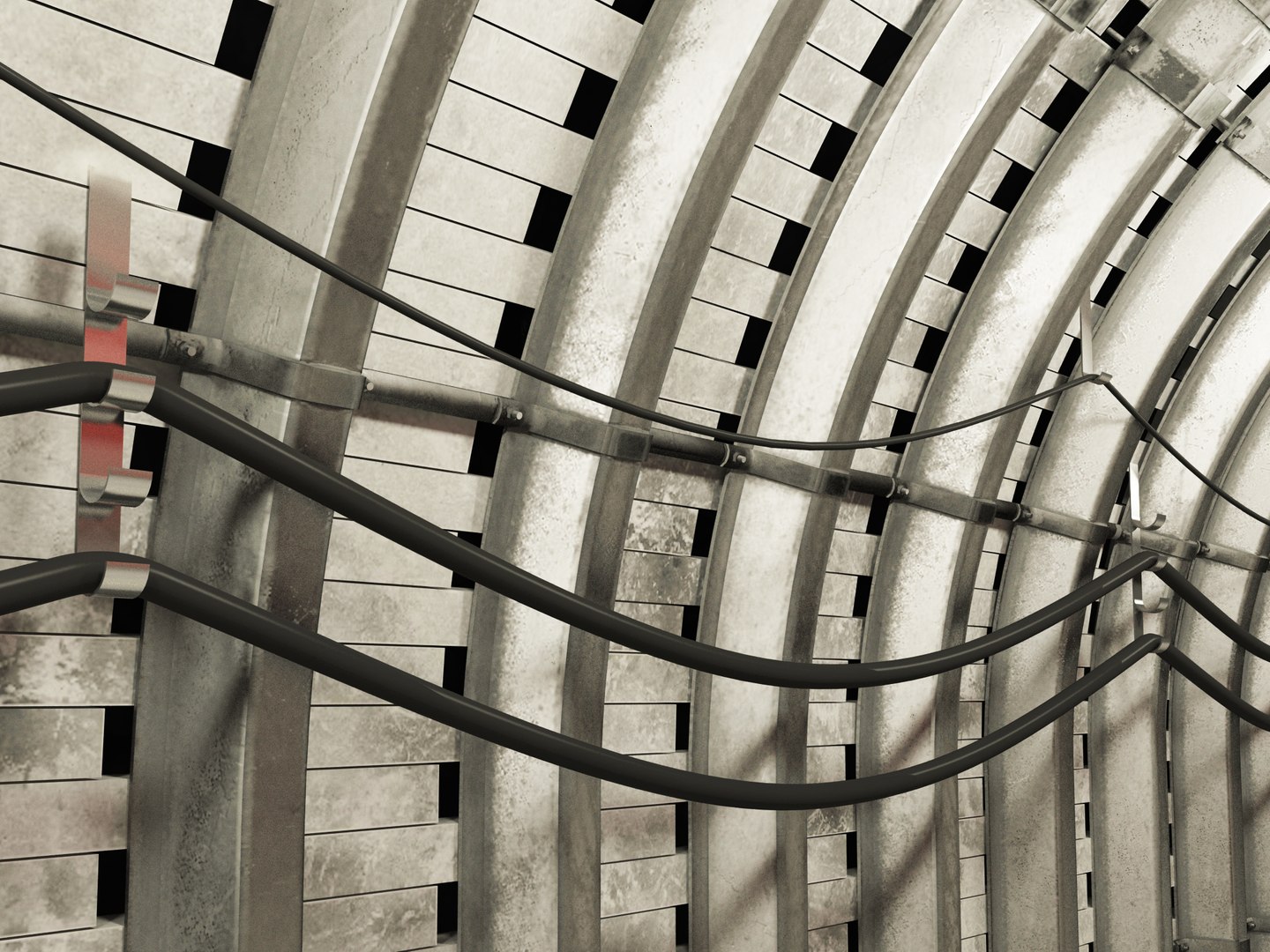 3d Corridor Underground