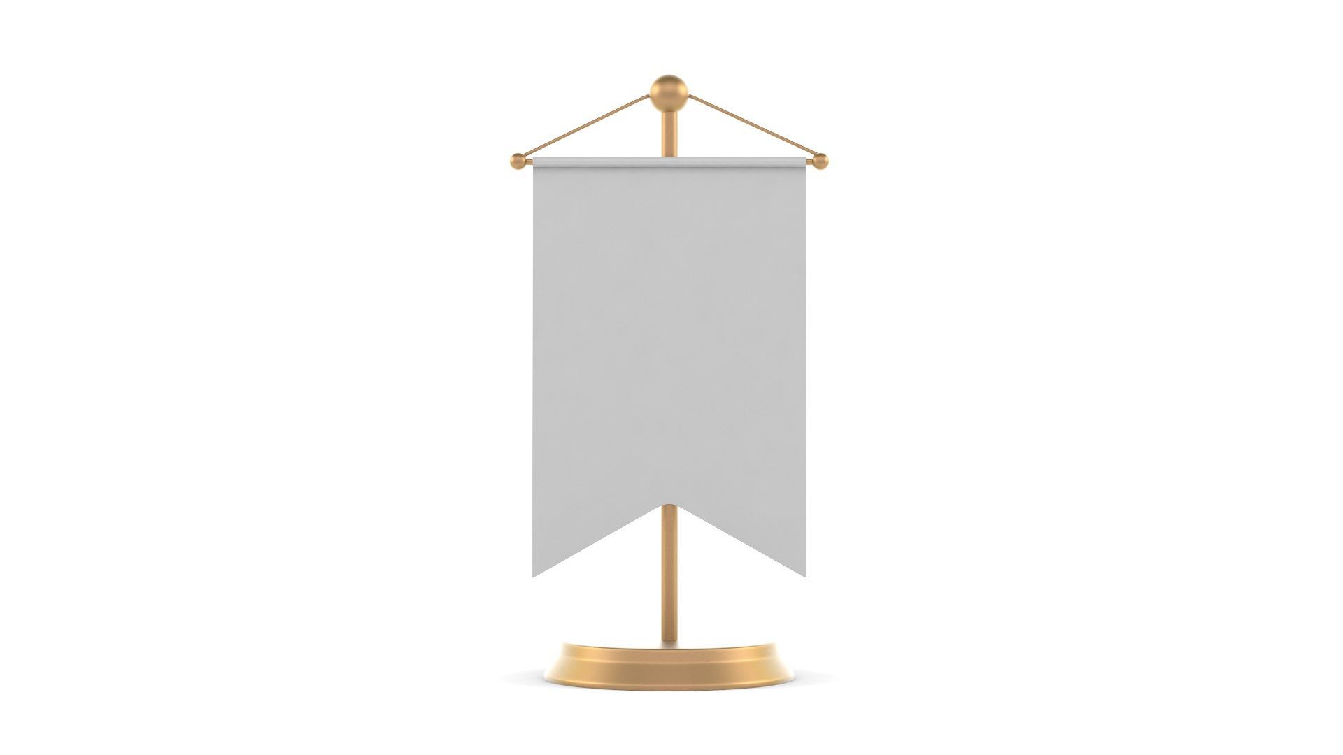 3D Desk Flag - TurboSquid 2085162