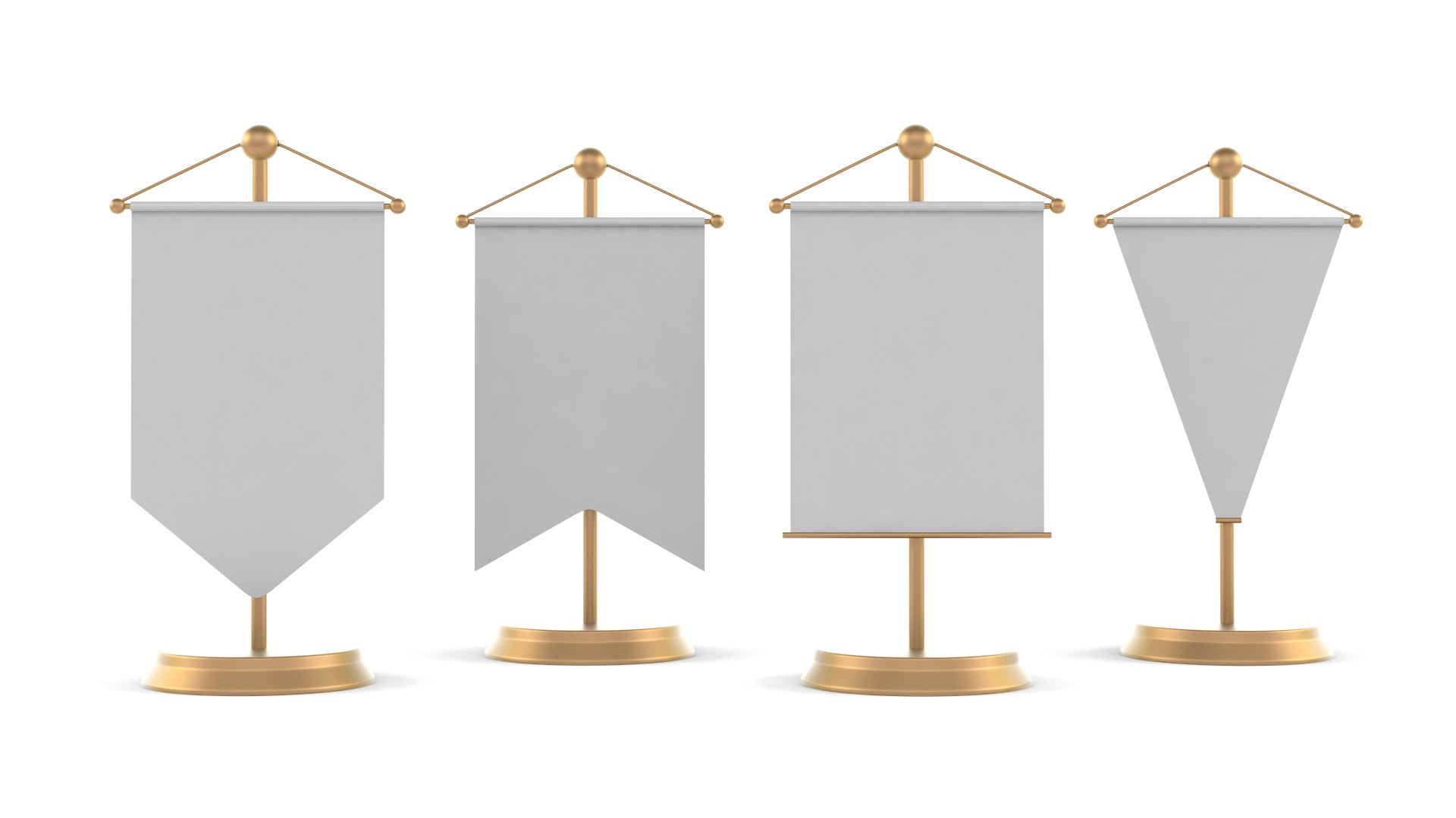 3D Desk Flag - TurboSquid 2085162