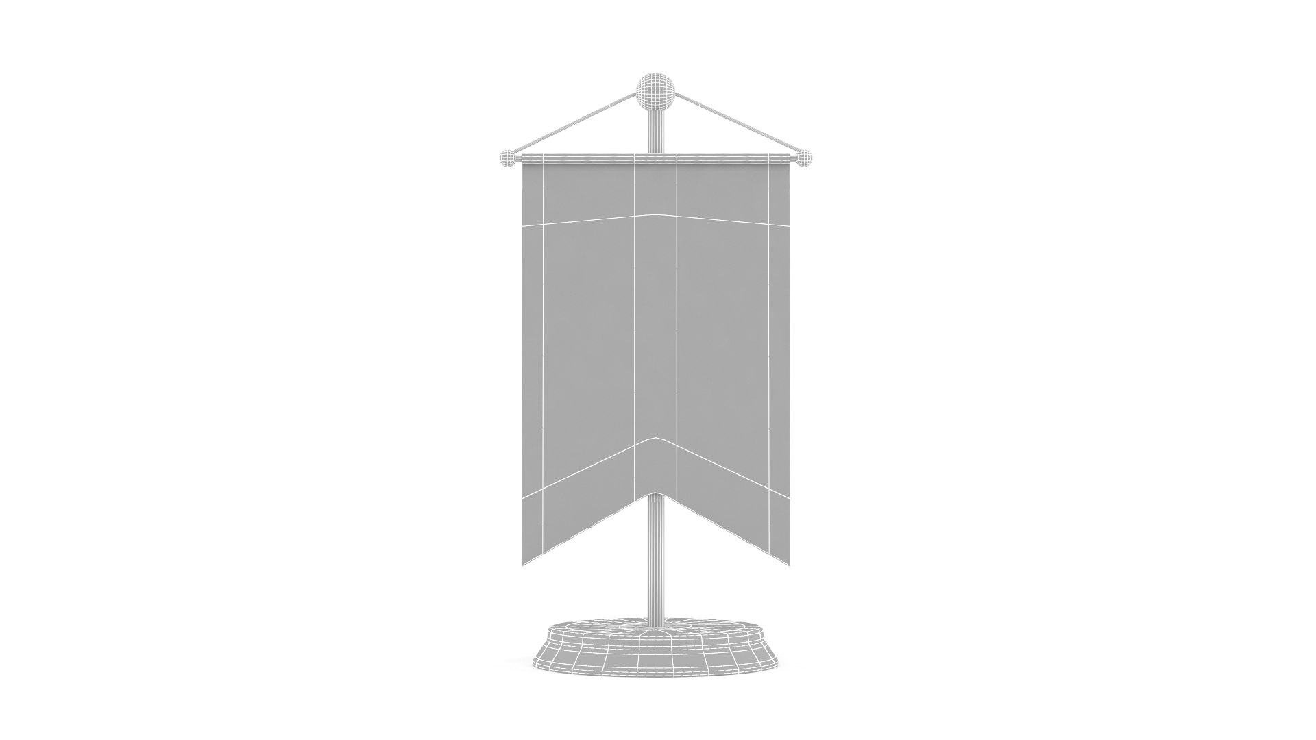 3D Desk Flag - TurboSquid 2085162