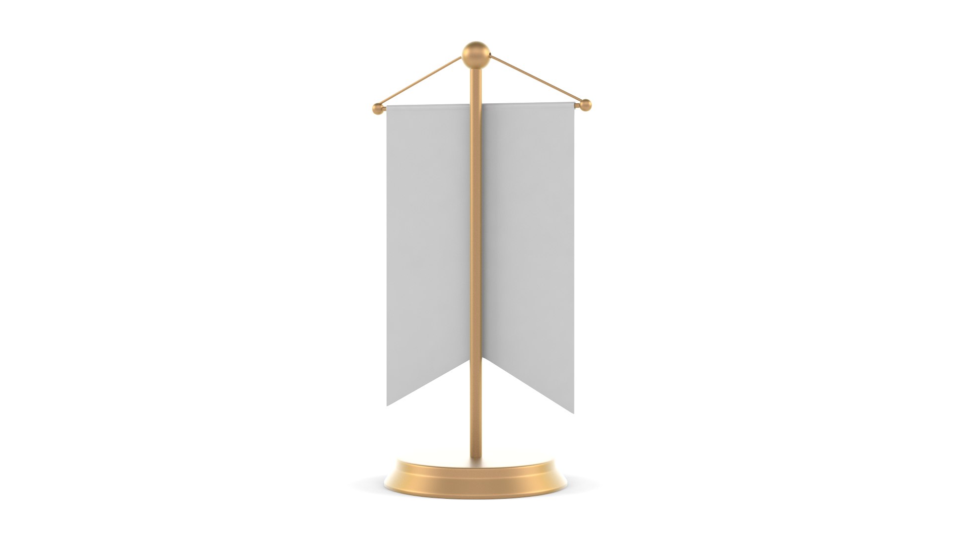 3D Desk Flag - TurboSquid 2085162