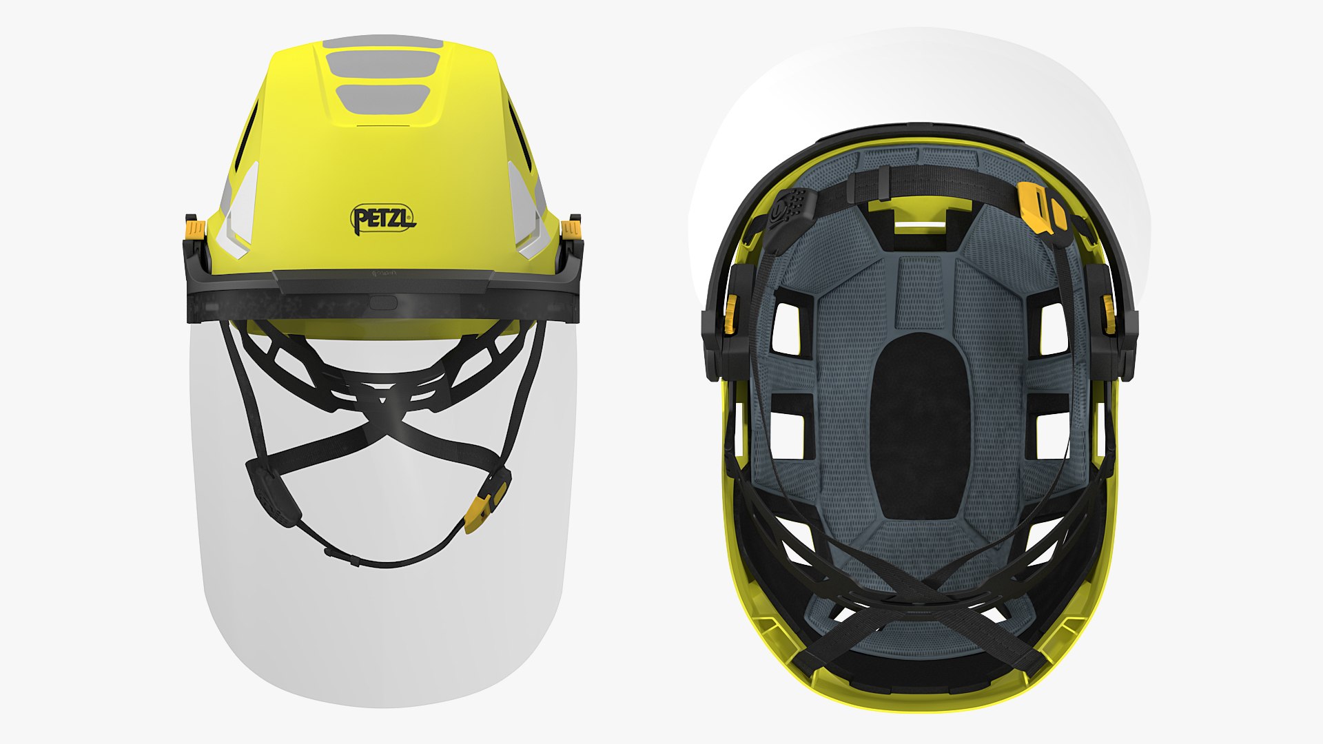Petzl strato vent hi-viz 3D model - TurboSquid 1472288