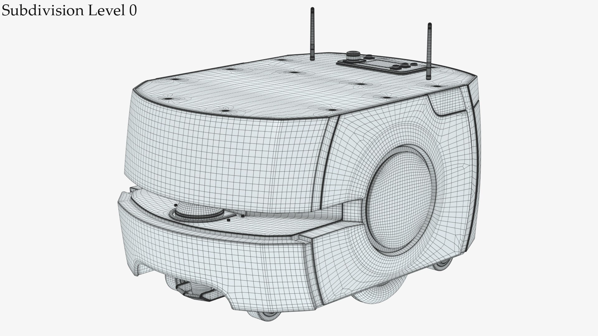 Omron Mobile Robot LD-60 Black model - TurboSquid 2068977