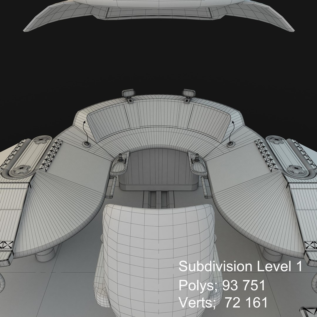 3D Model Shipboard Control Bridge - TurboSquid 1150162