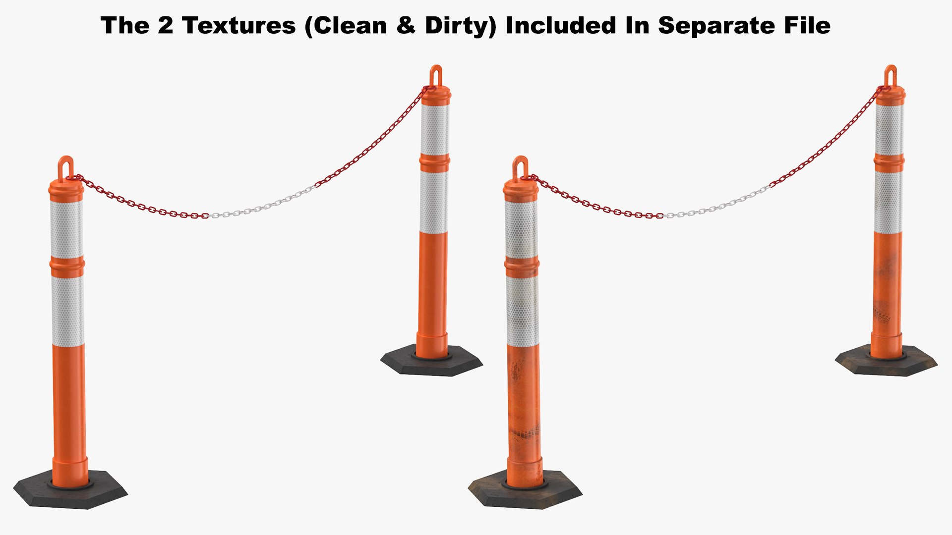 3D Traffic Elements Collection model - TurboSquid 2079022