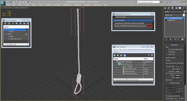 3D noose - TurboSquid 1283202