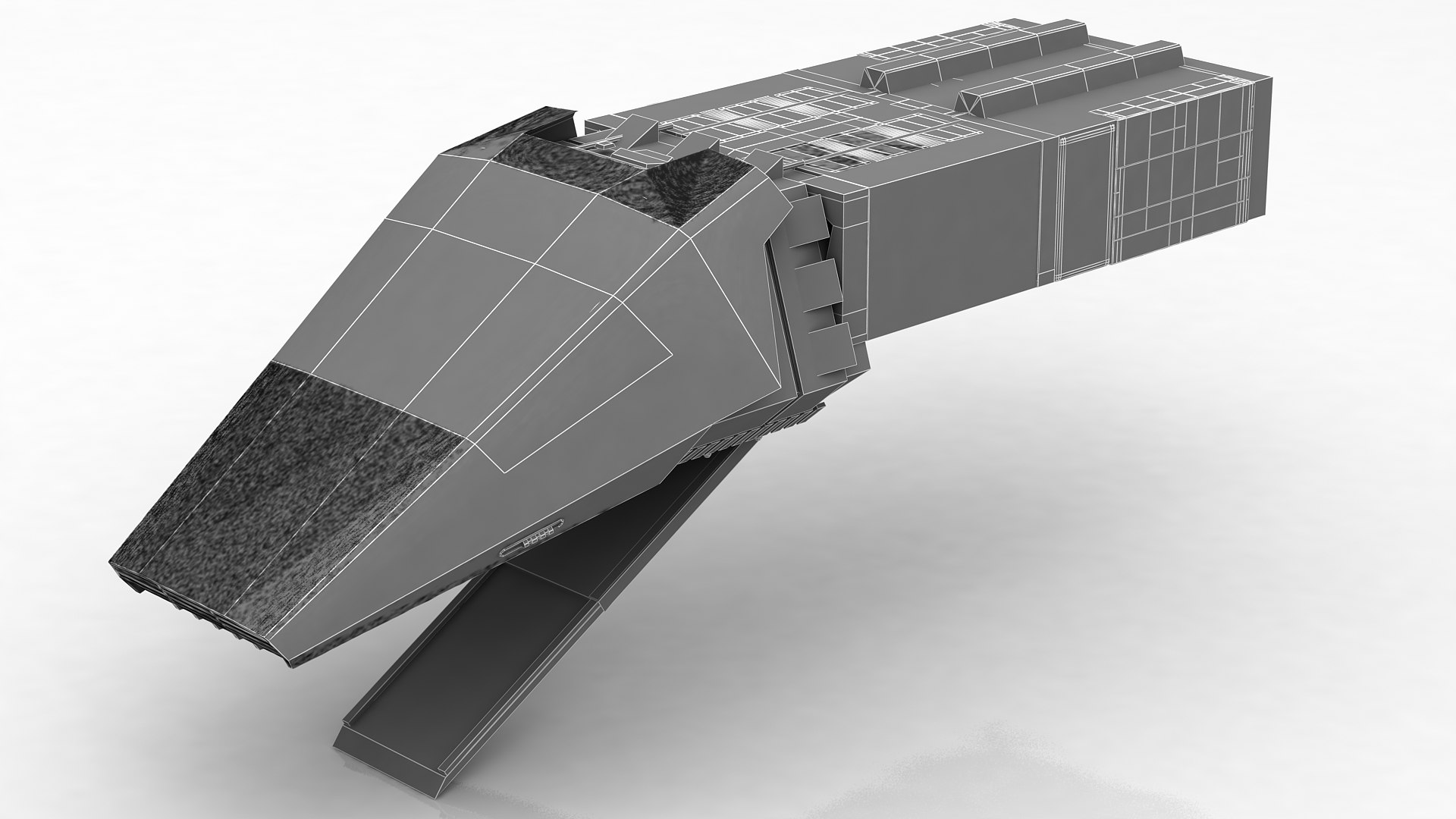 3d Imperial Shuttle Lambda Model Turbosquid 1622885