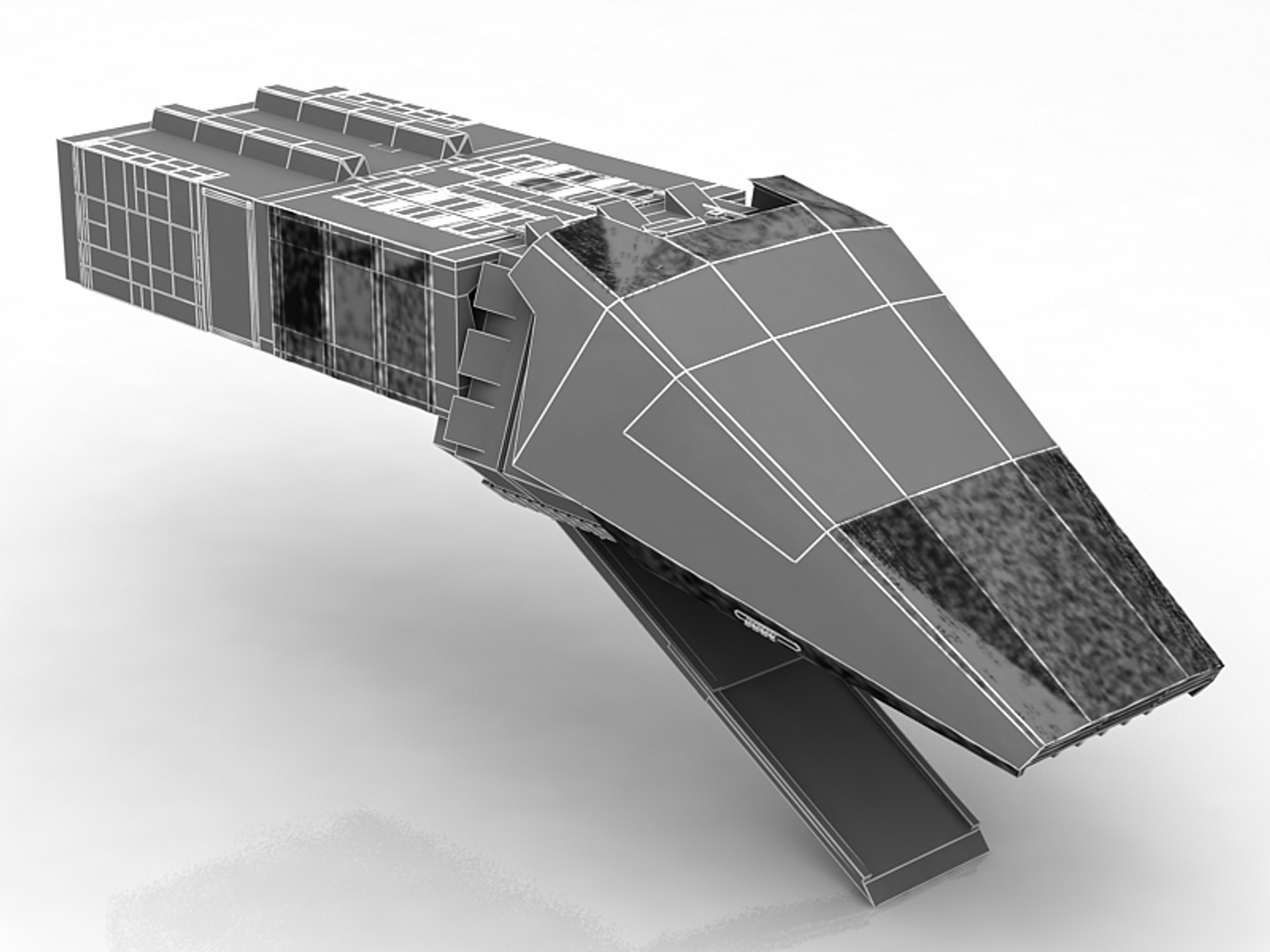 3D Imperial Shuttle Lambda Model - TurboSquid 1622885