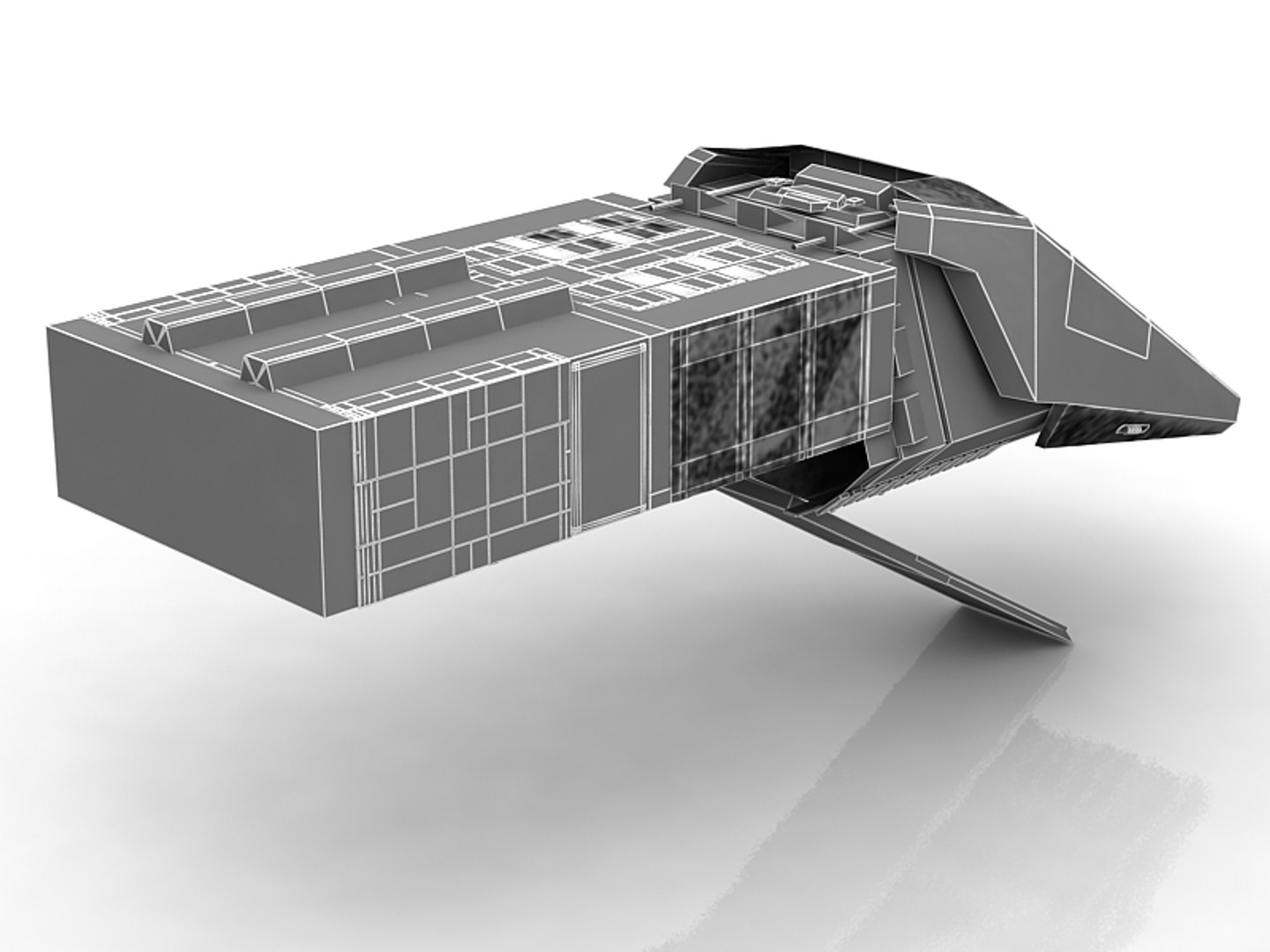 3D Imperial Shuttle Lambda Model - TurboSquid 1622885