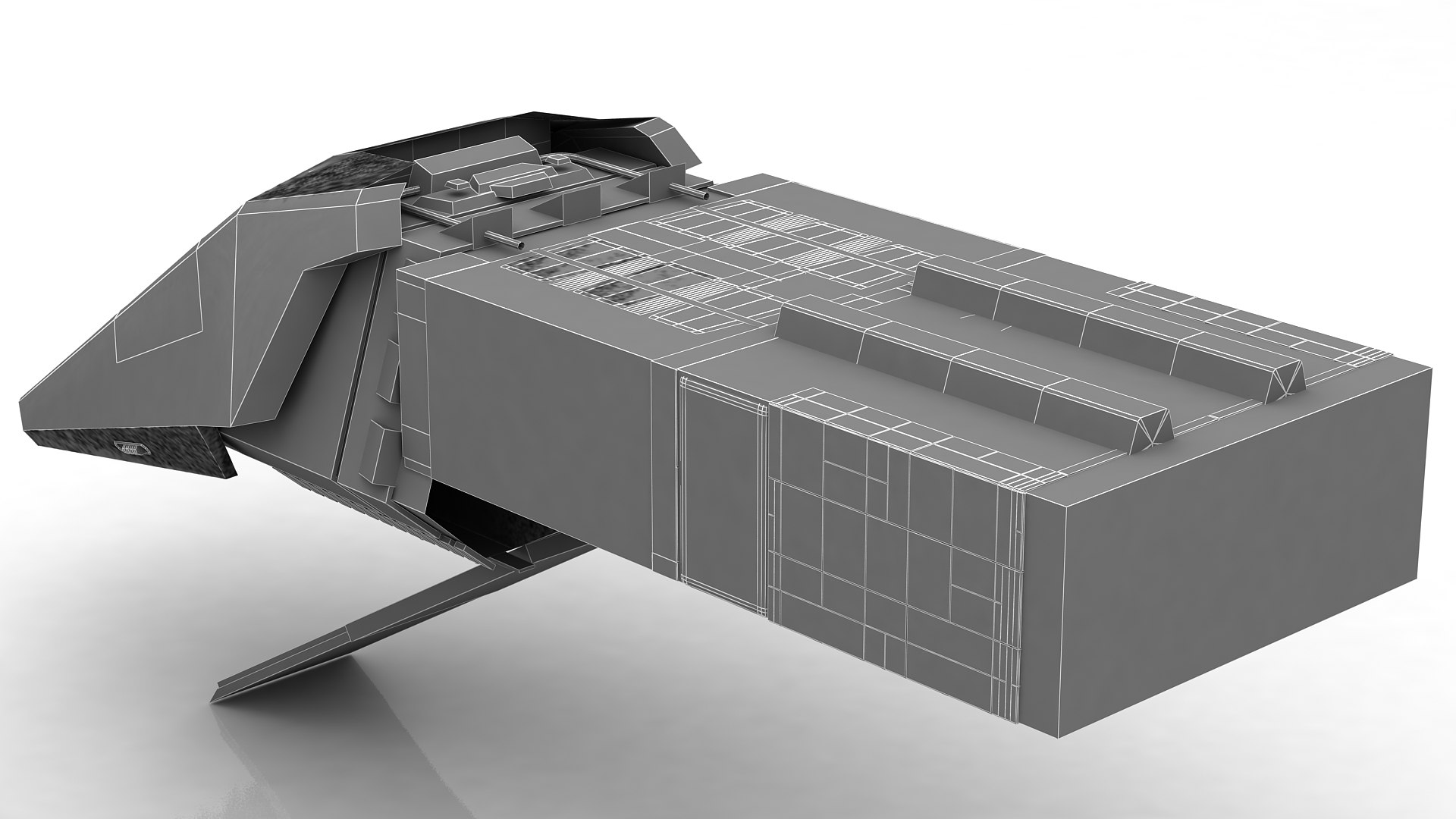 3D Imperial Shuttle Lambda Model - TurboSquid 1622885