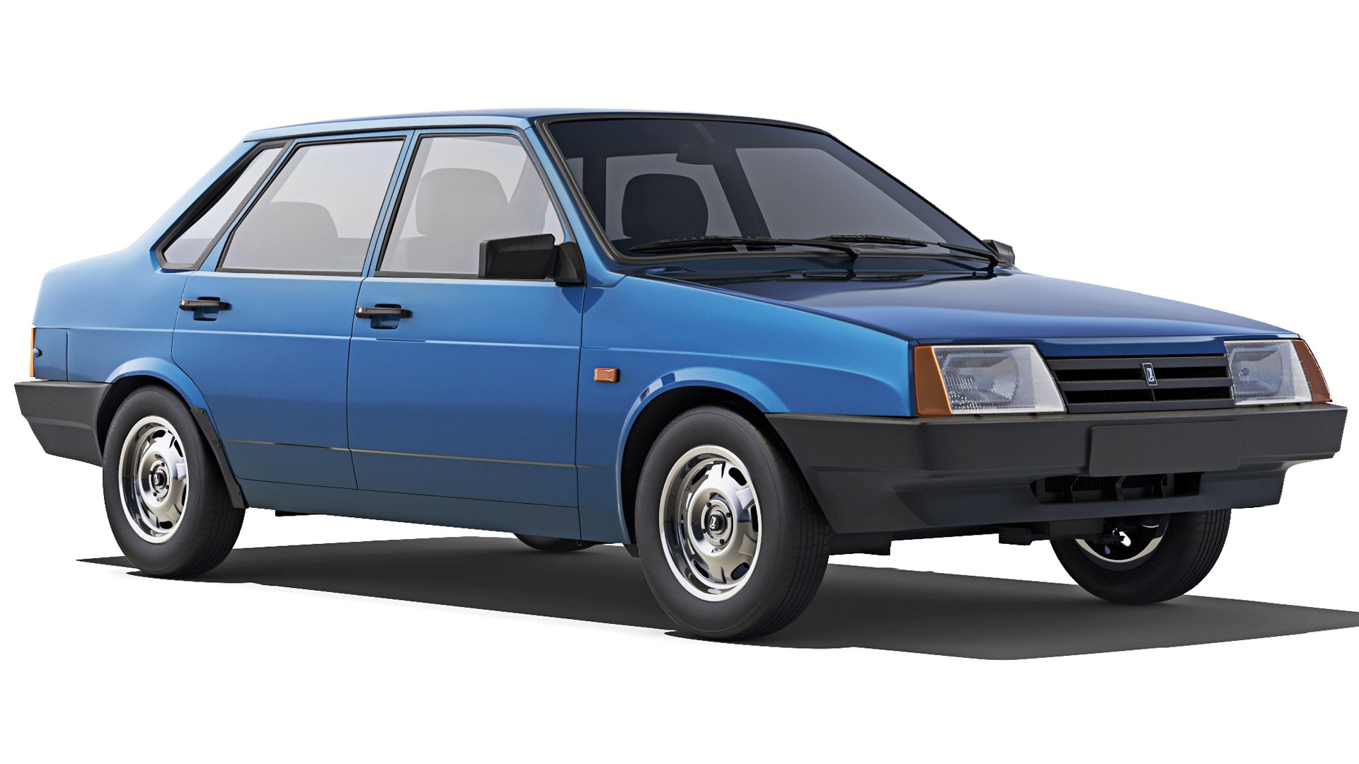 3D VAZ Lada 21099 Samara 1991 Model - TurboSquid 2245211