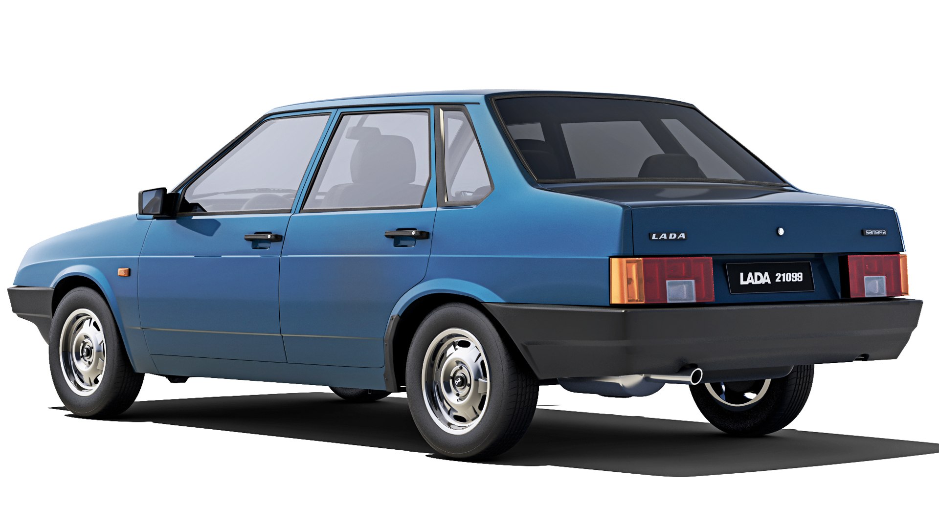 3D VAZ Lada 21099 Samara 1991 Model - TurboSquid 2245211