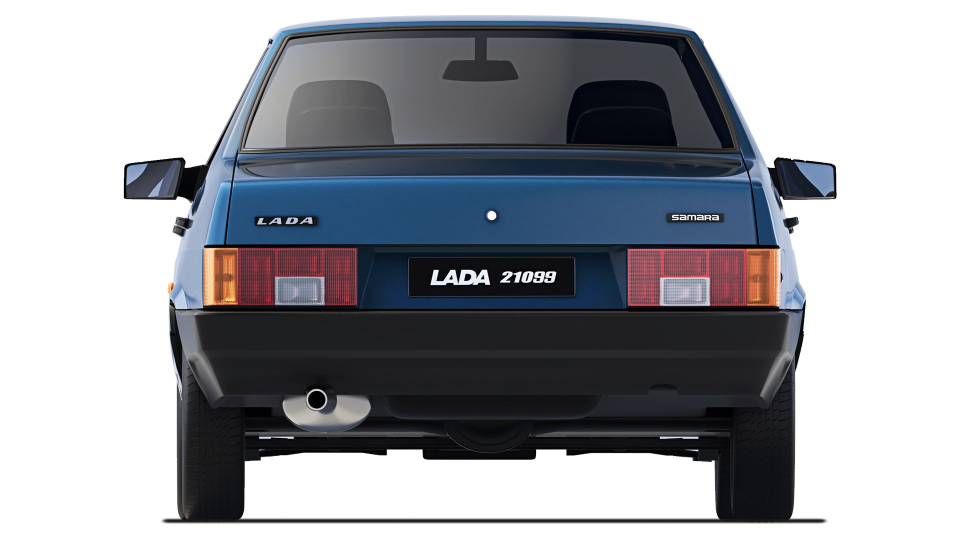 3D VAZ Lada 21099 Samara 1991 Model - TurboSquid 2245211