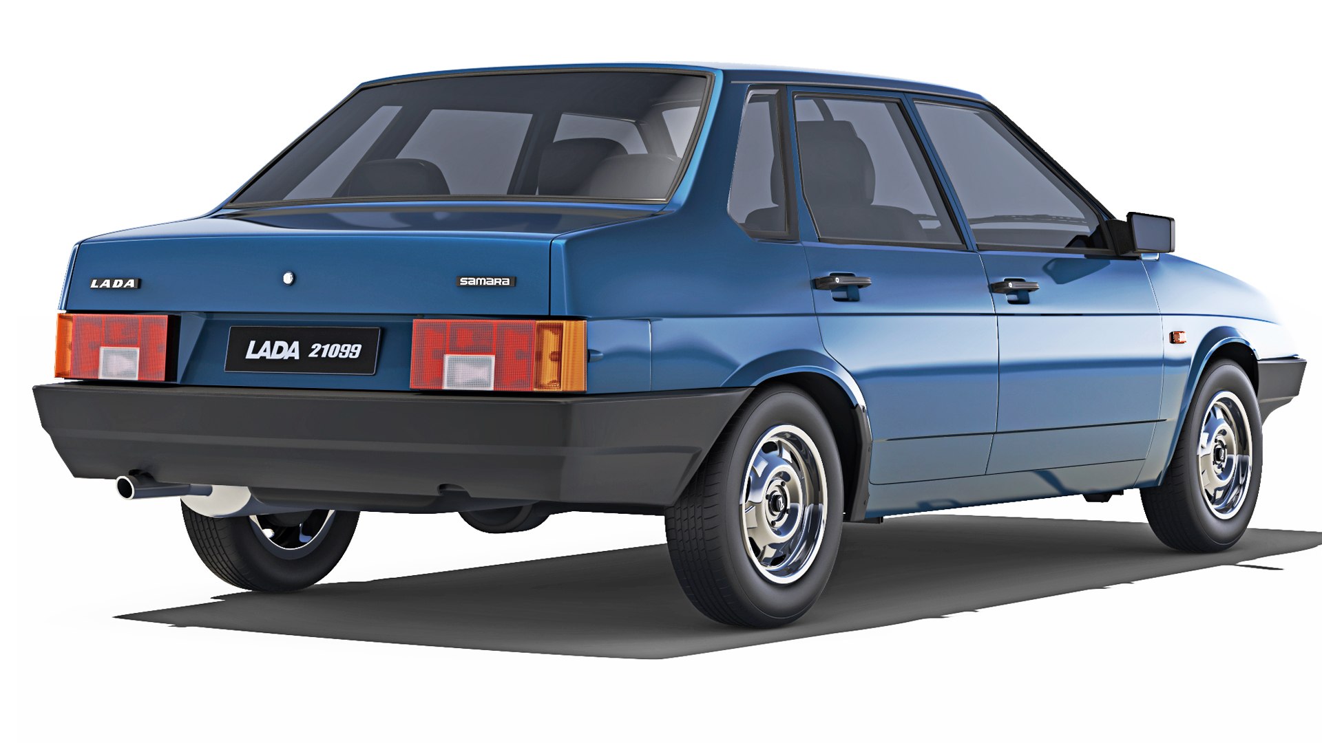 3D VAZ Lada 21099 Samara 1991 Model - TurboSquid 2245211