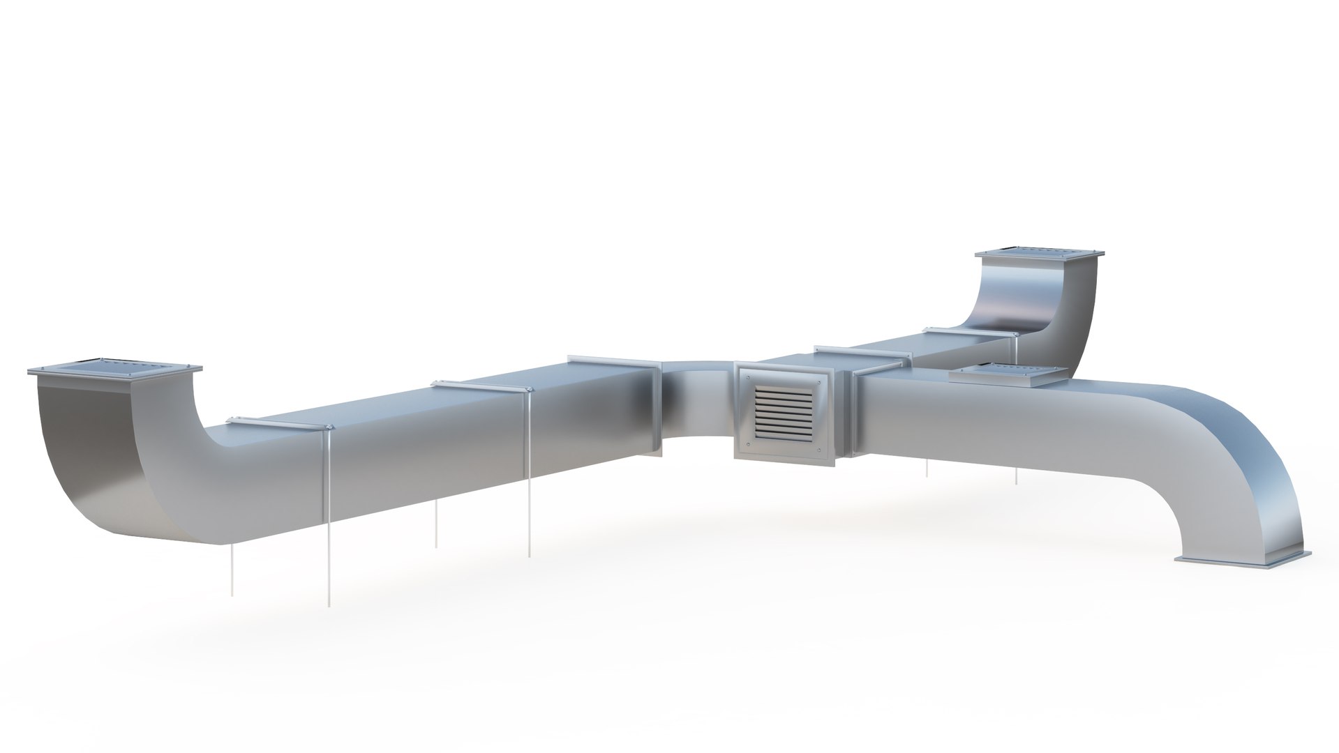 Air Ventilation Duct 3D - TurboSquid 2136446