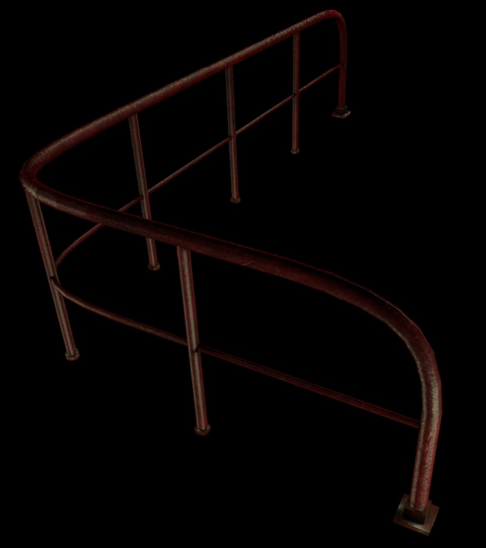 Handrail 2 3d Model