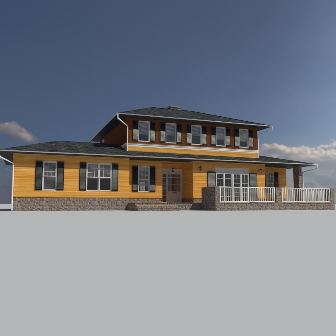 3ds Single Family House Materials