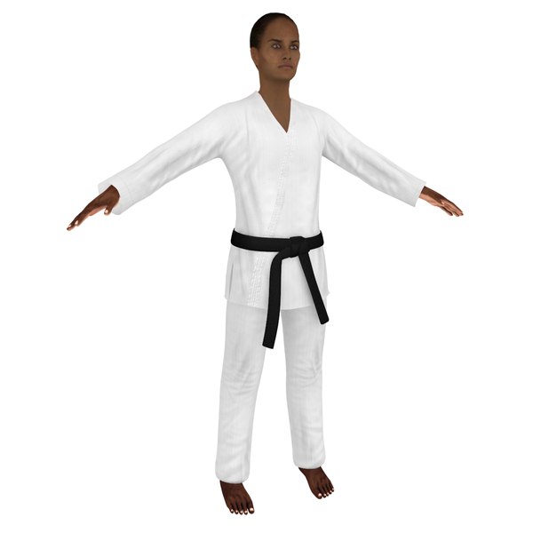 Rigged karate 3D model - TurboSquid 1361667