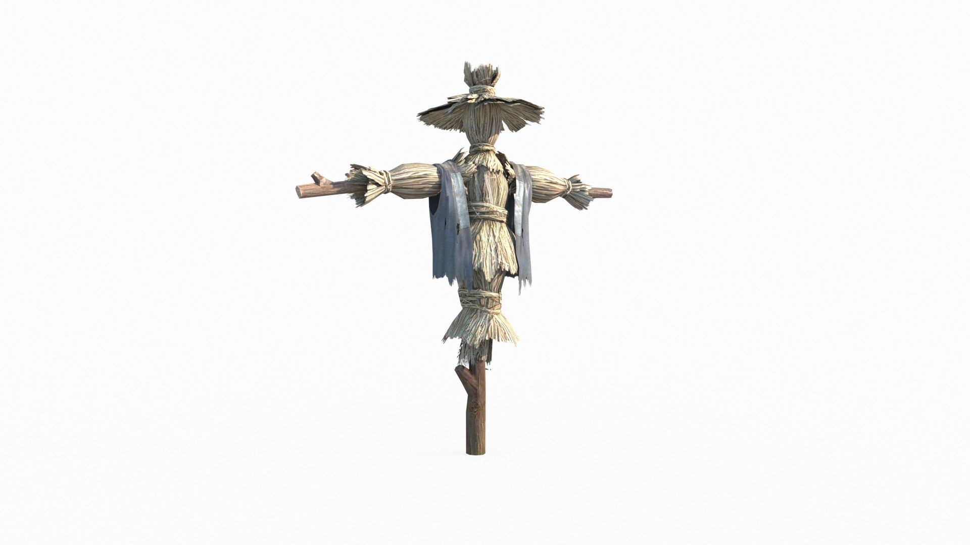 Scarecrow In East Asia 3D Model - TurboSquid 2086980