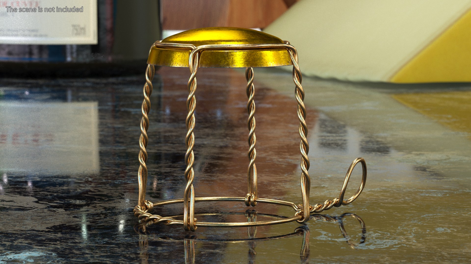 3D Muselet - TurboSquid 1853389