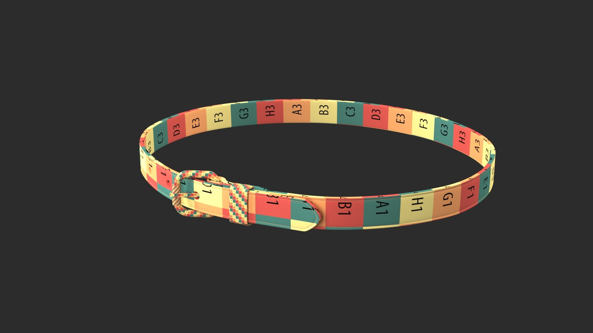 3D Belt - TurboSquid 2134488