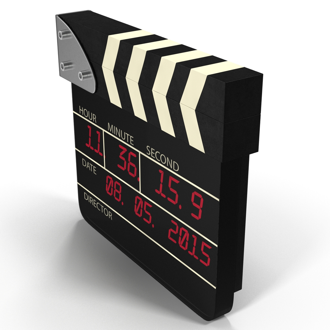 3d clapboards set model