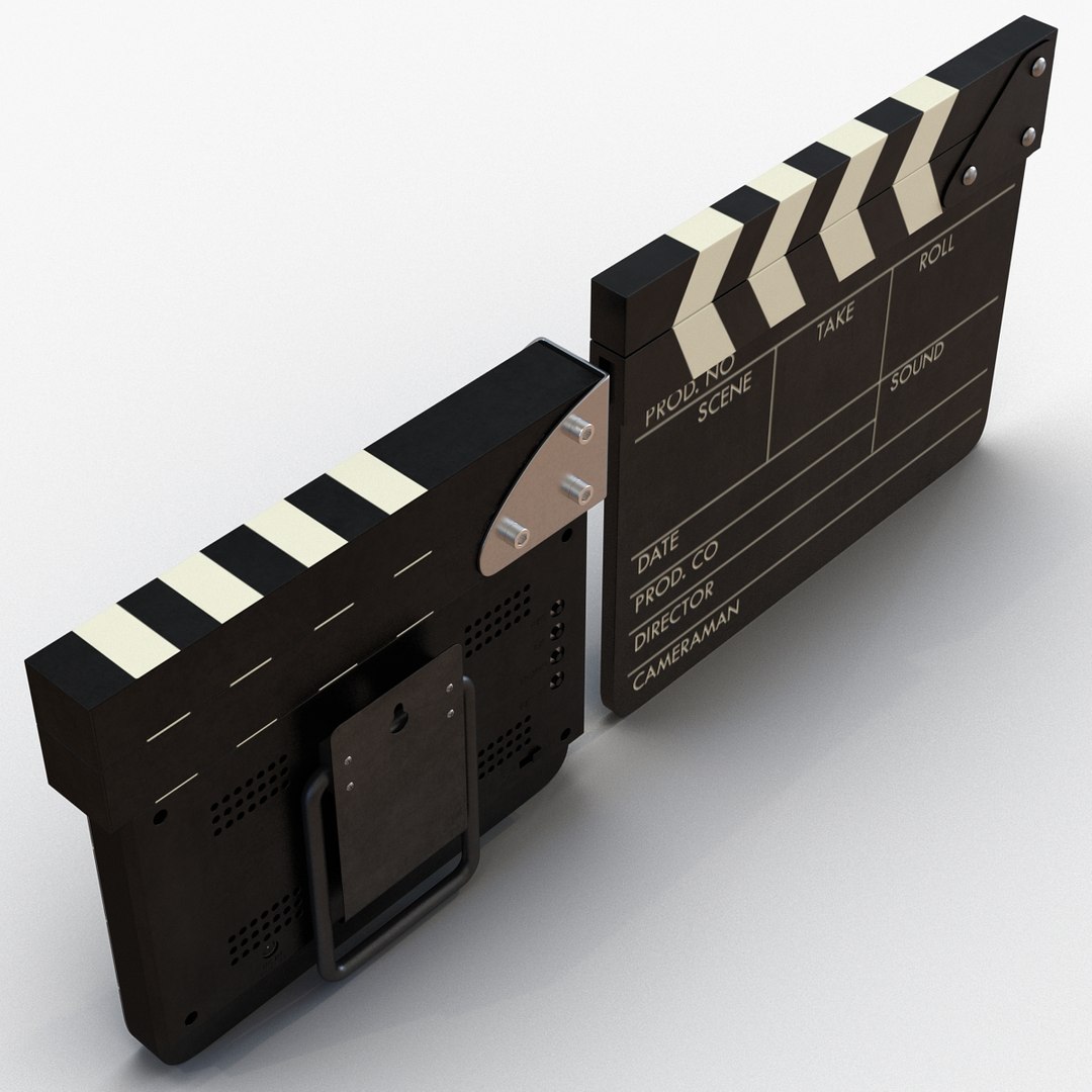 3d clapboards set model