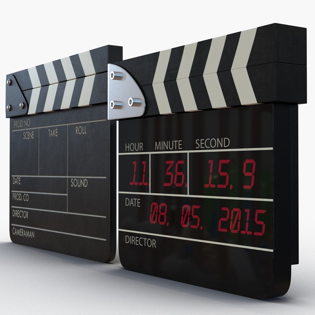 3d clapboards set model