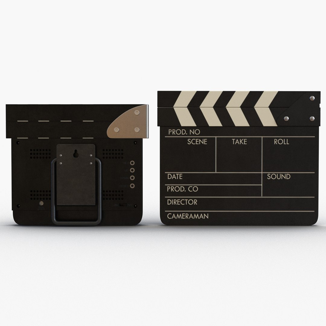 3d clapboards set model