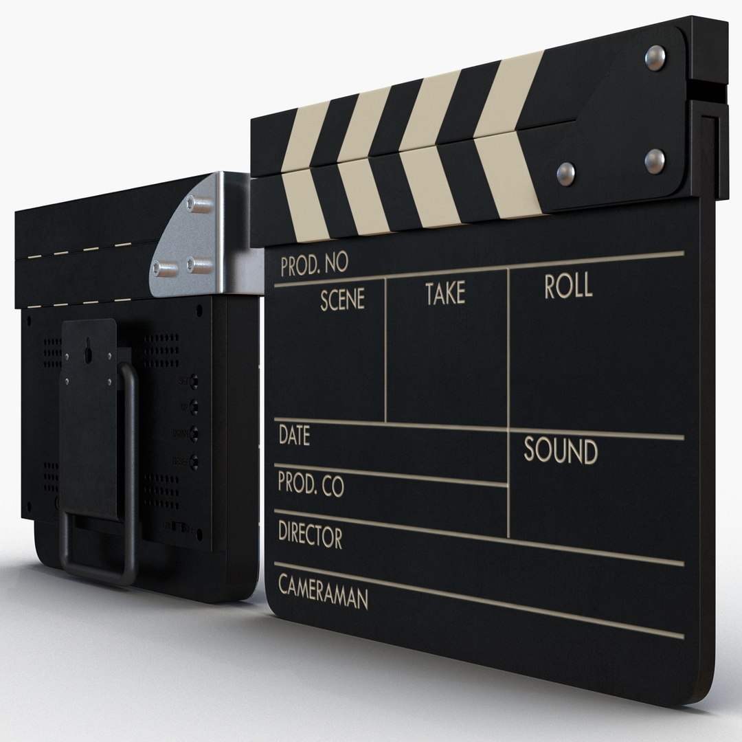 3d clapboards set model
