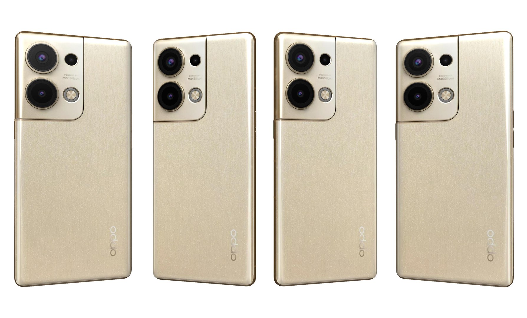 3D OPPO Reno9 Pro Plus Gold model - TurboSquid 1995103