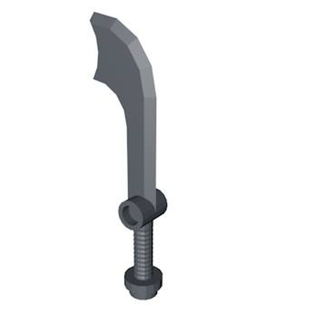 Lego Scimitar 3d Model