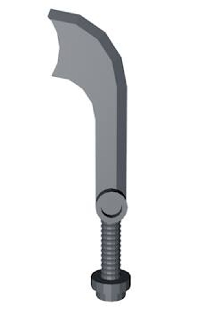 Lego Scimitar 3d Model