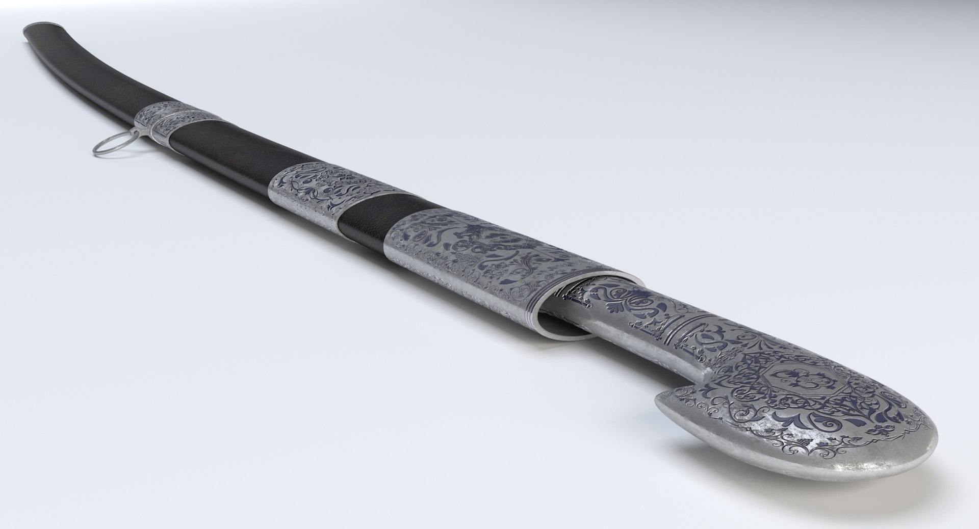 3D Model Caucasian Shashka Sword | 1142394 | TurboSquid
