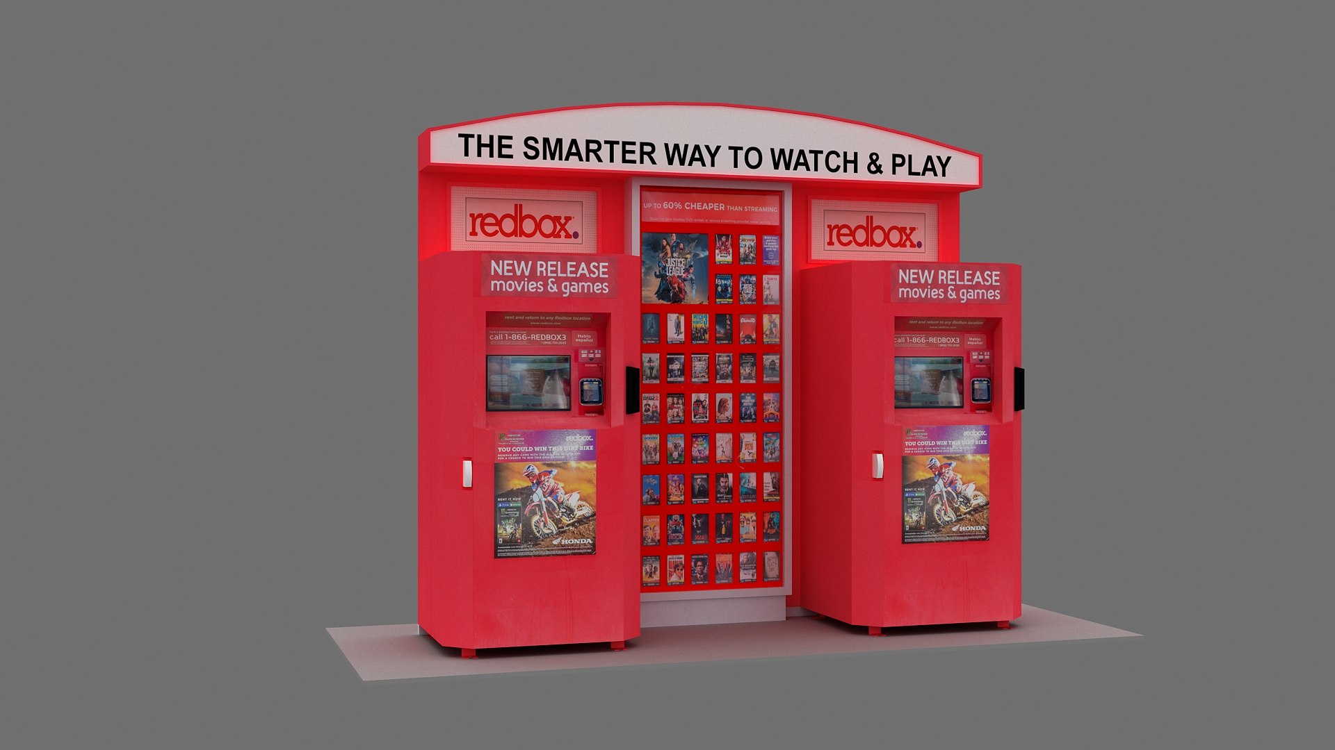 3D Model Redbox Vending Machine - TurboSquid 1764232