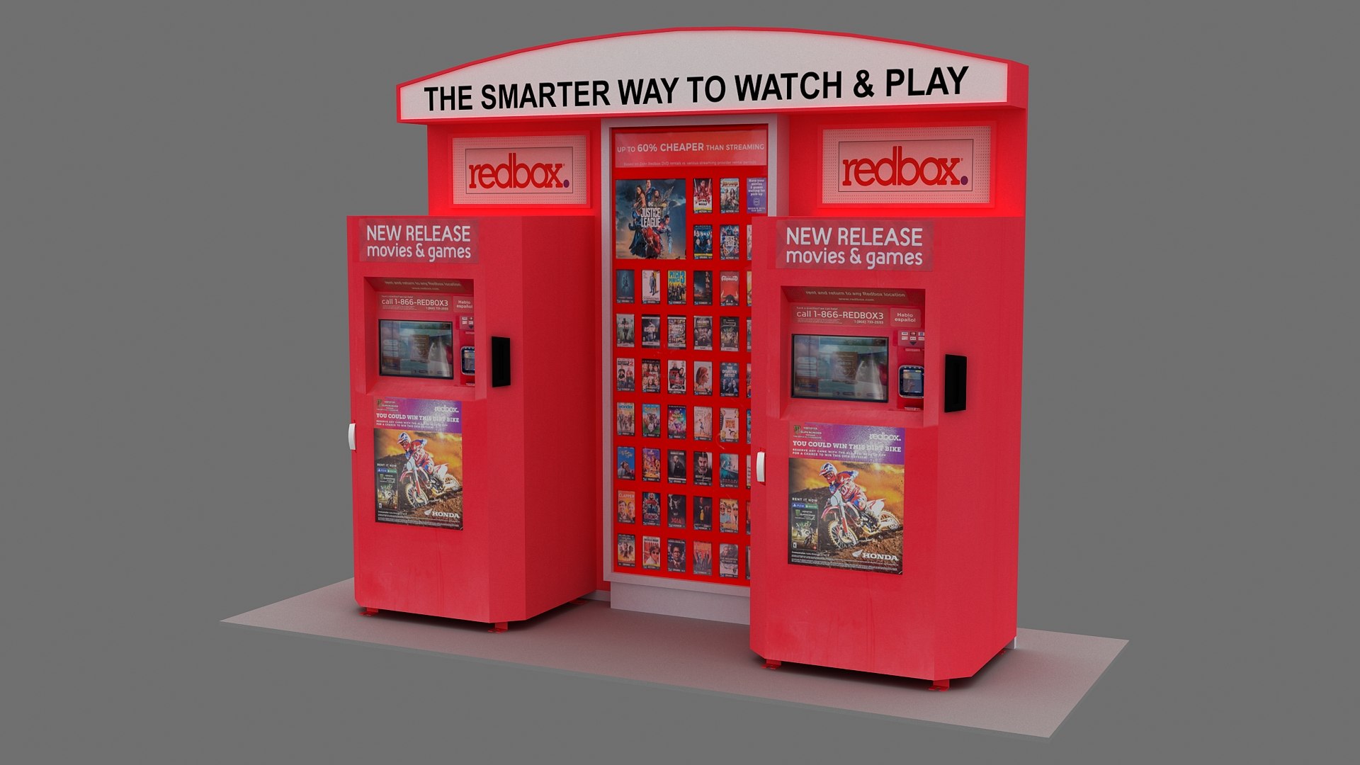 3D Model Redbox Vending Machine - TurboSquid 1764232