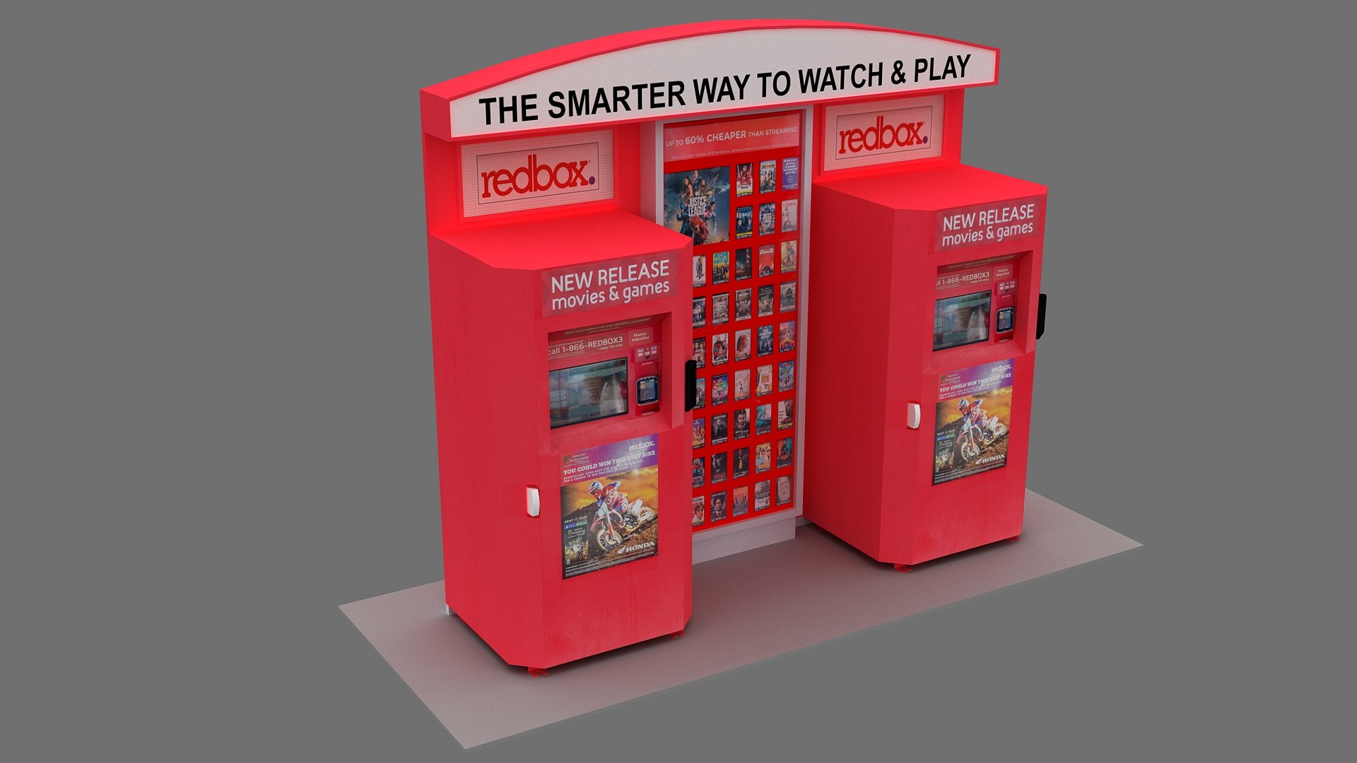 3D Model Redbox Vending Machine - TurboSquid 1764232