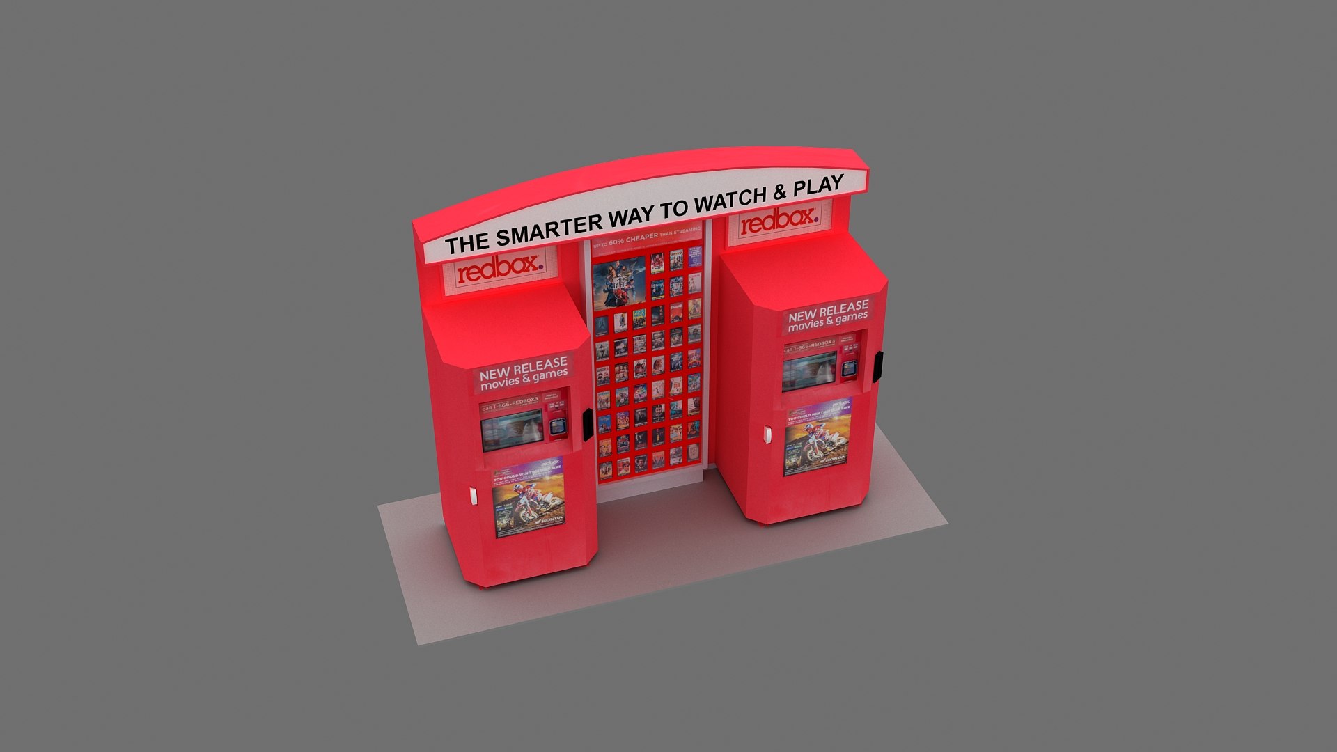 3D Model Redbox Vending Machine - TurboSquid 1764232