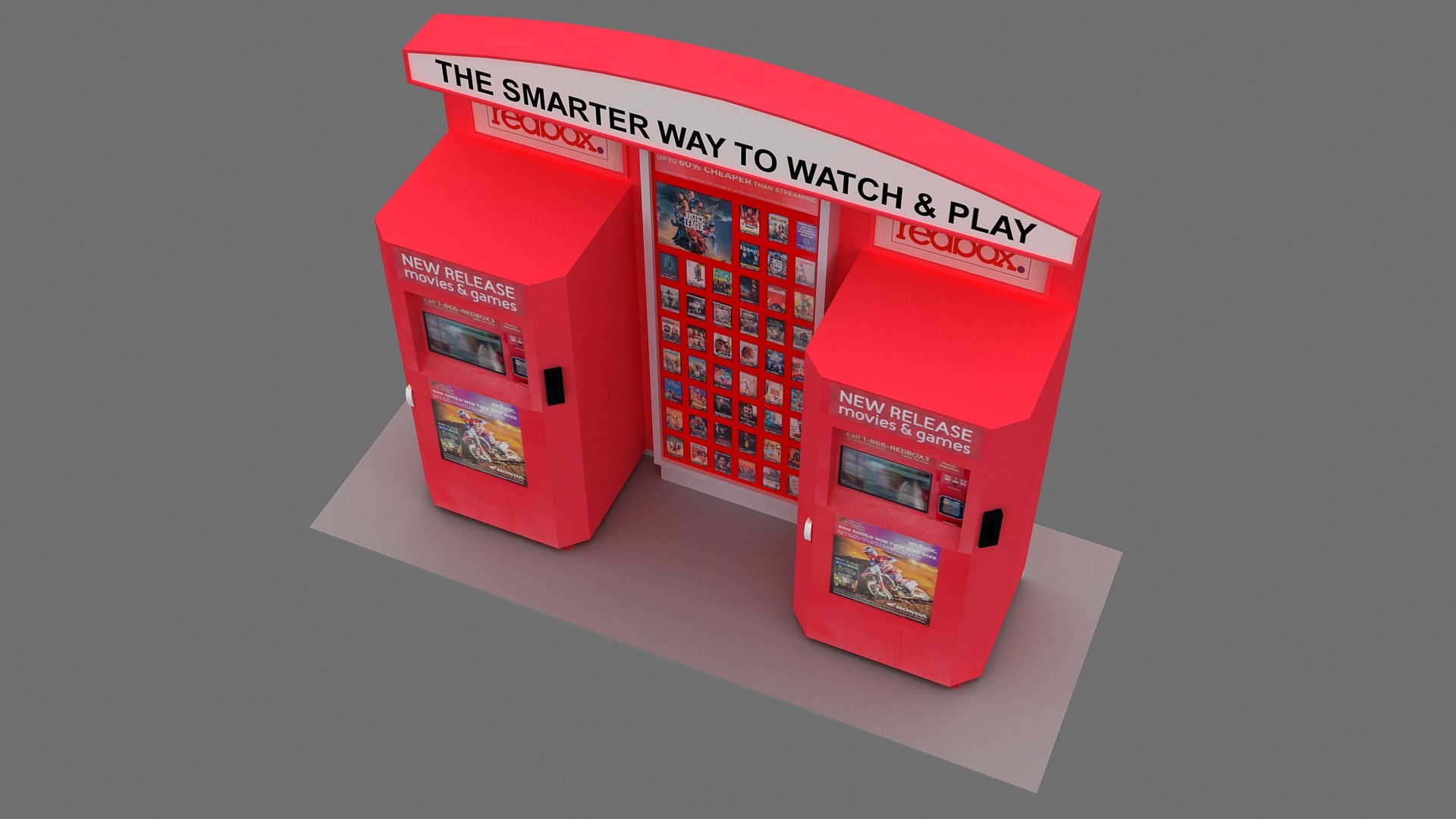 3D Model Redbox Vending Machine - TurboSquid 1764232