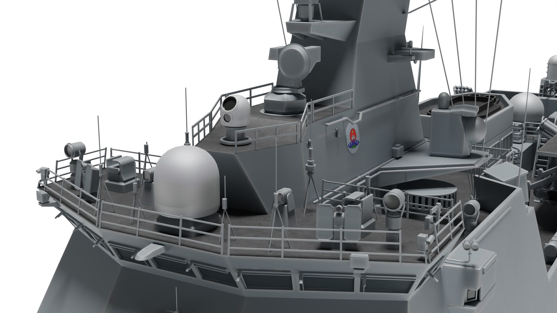 3D Korean Frigate Ffg-818 - TurboSquid 2191641