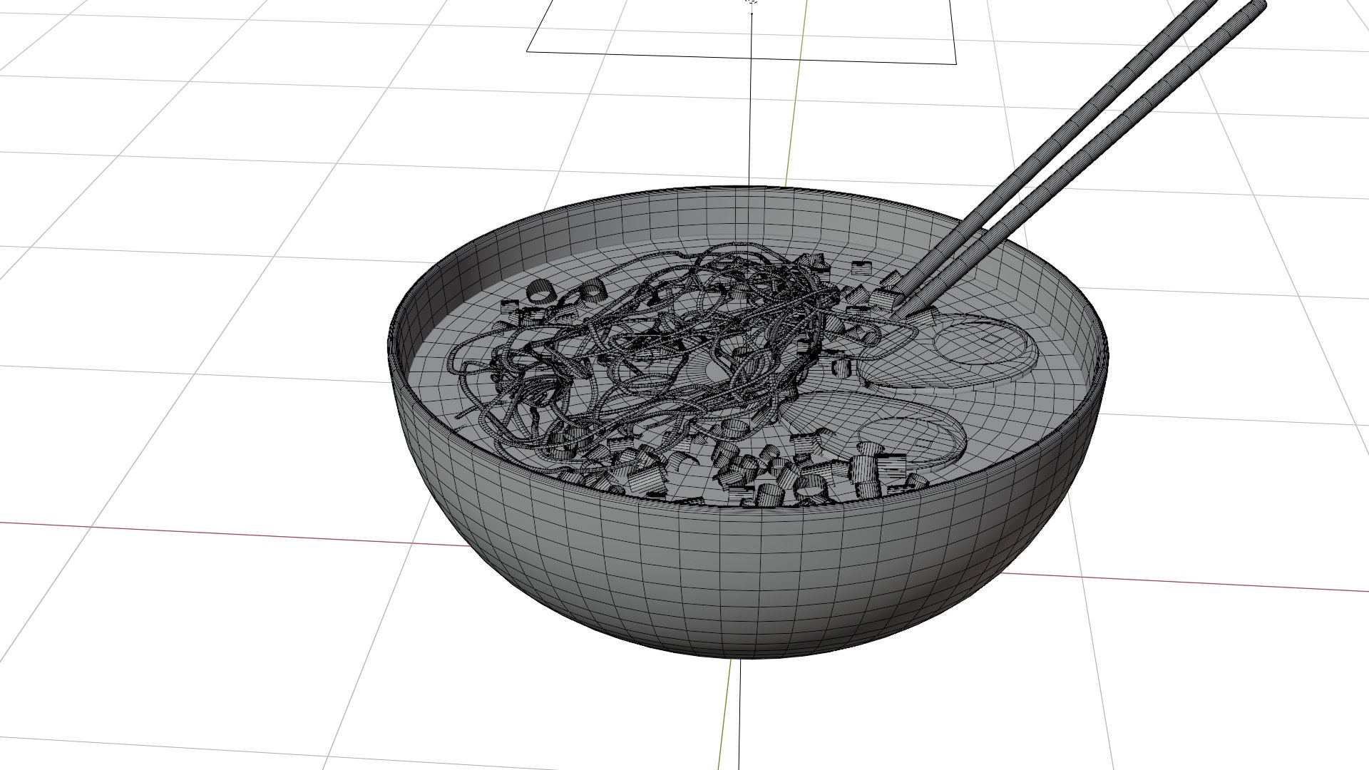 Ramen Model - TurboSquid 2396496