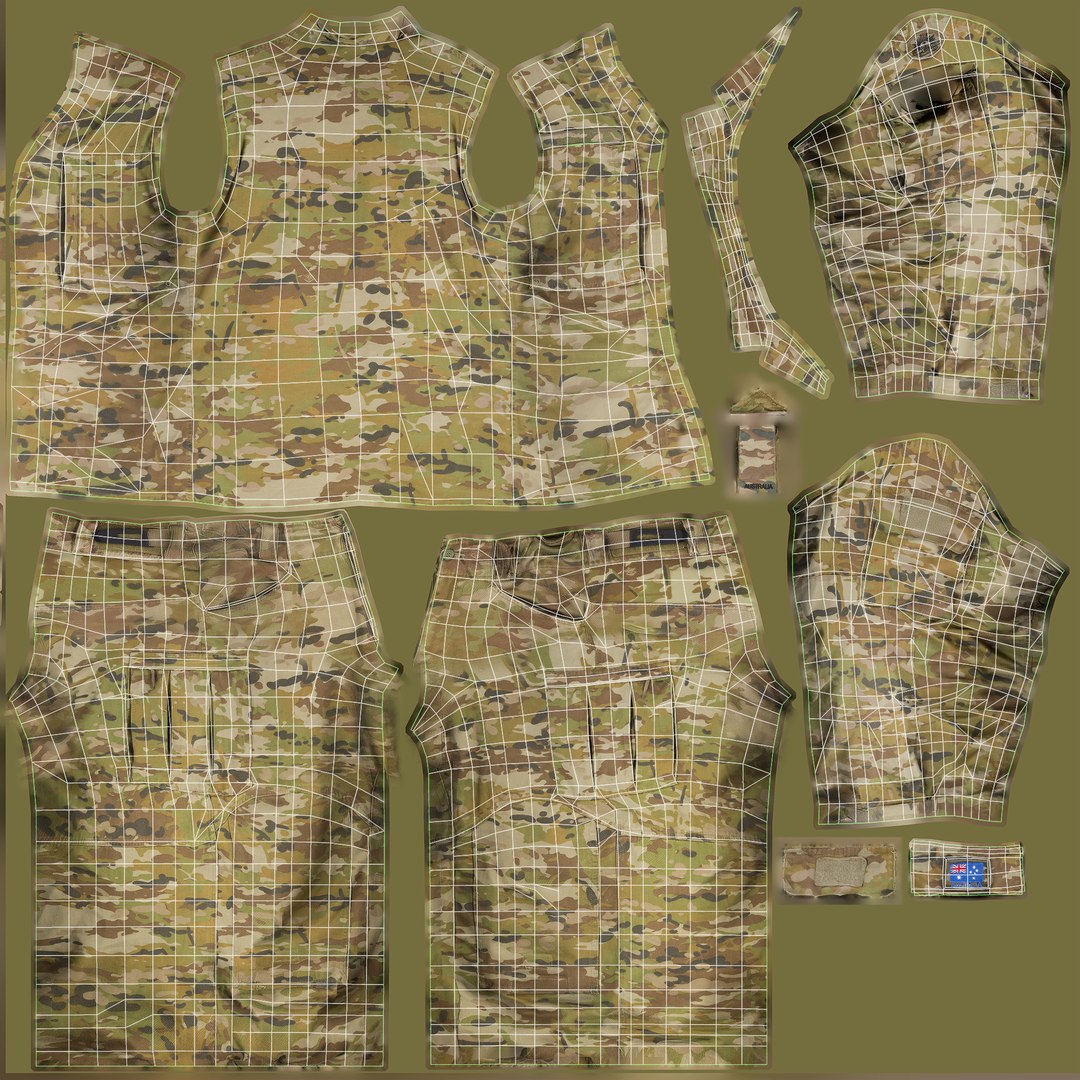 Adf defence australian 3D model - TurboSquid 1675315