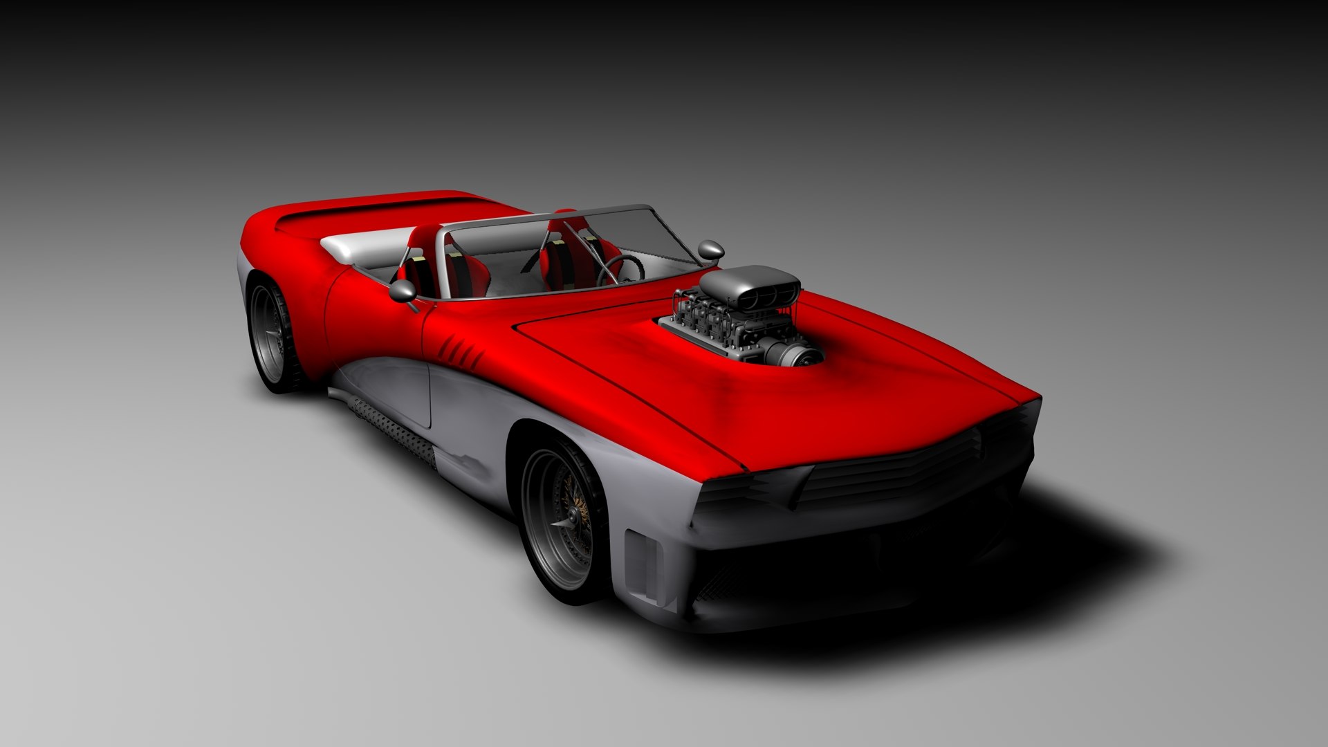 3ds max car