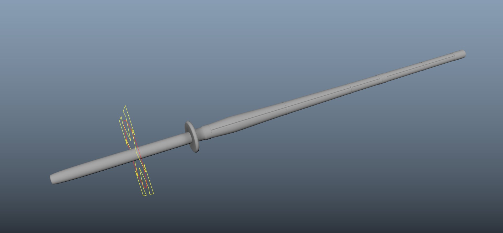 3D Shinai Sword - TurboSquid 1610063