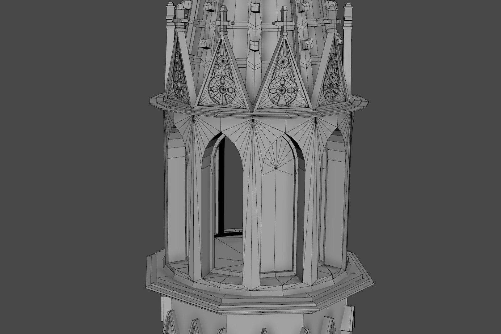 Church Tower 3D Model - TurboSquid 1767603