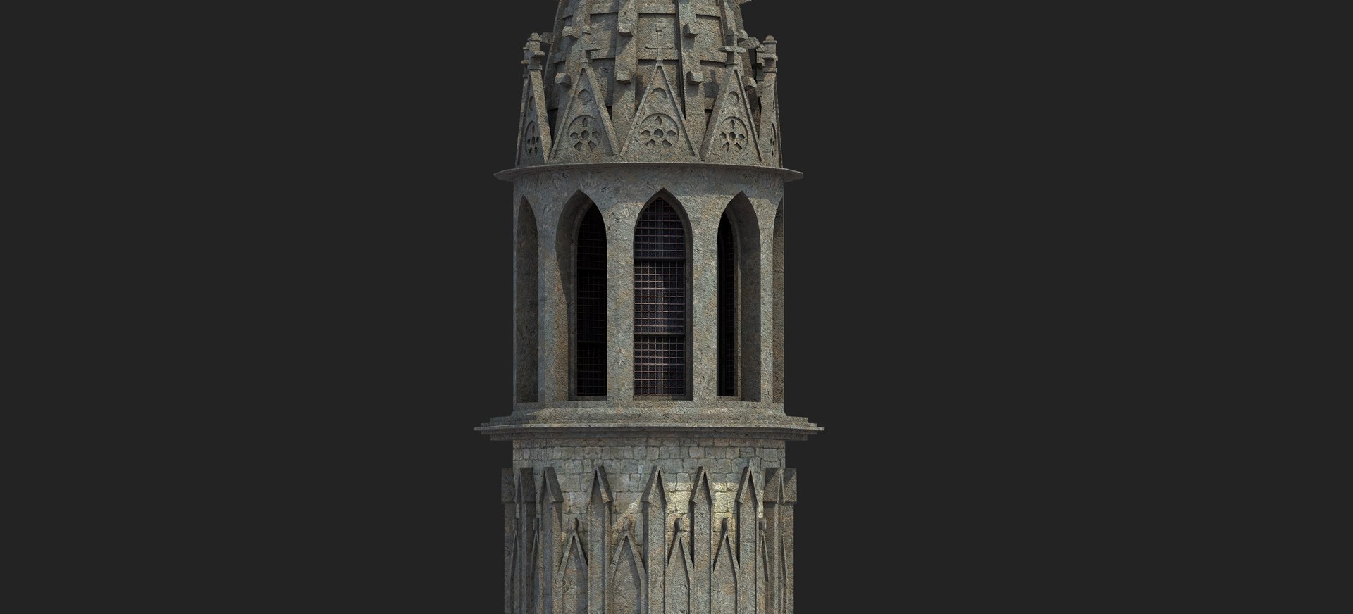 Church Tower 3D Model - TurboSquid 1767603